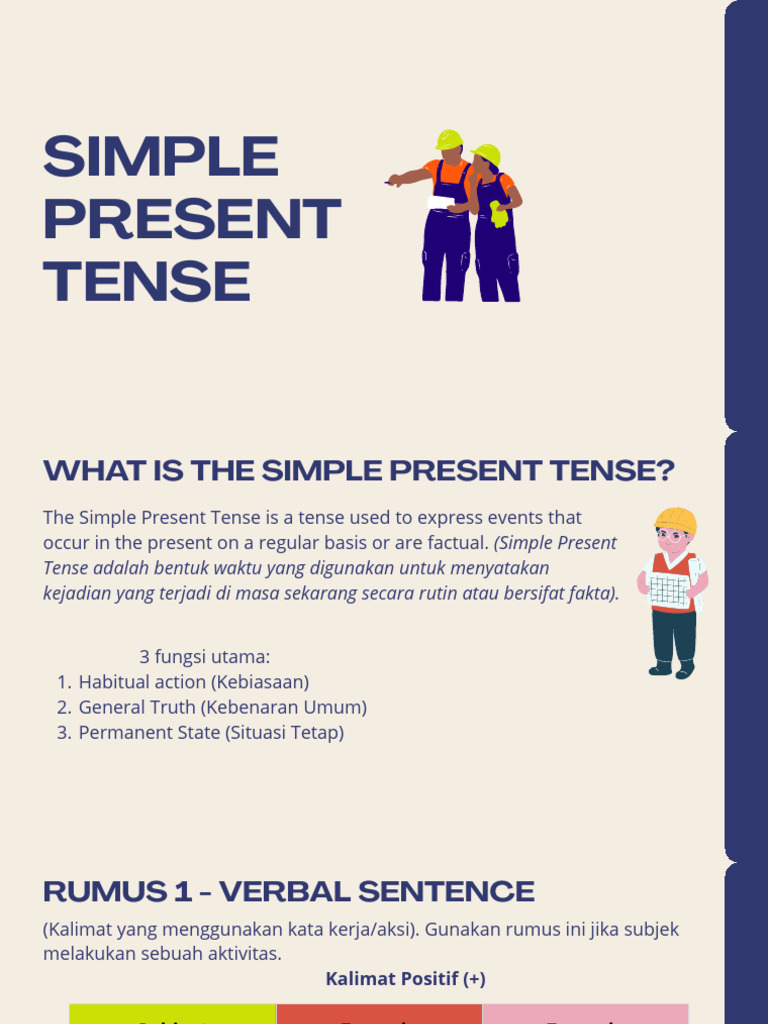 Simple Present Tense - 20260219 - 203418 - 0000 | PDF | Verb | Subject ...