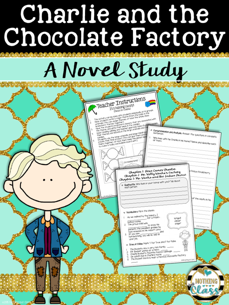 Charlie and The Chocolate Factory Unit Pack | PDF