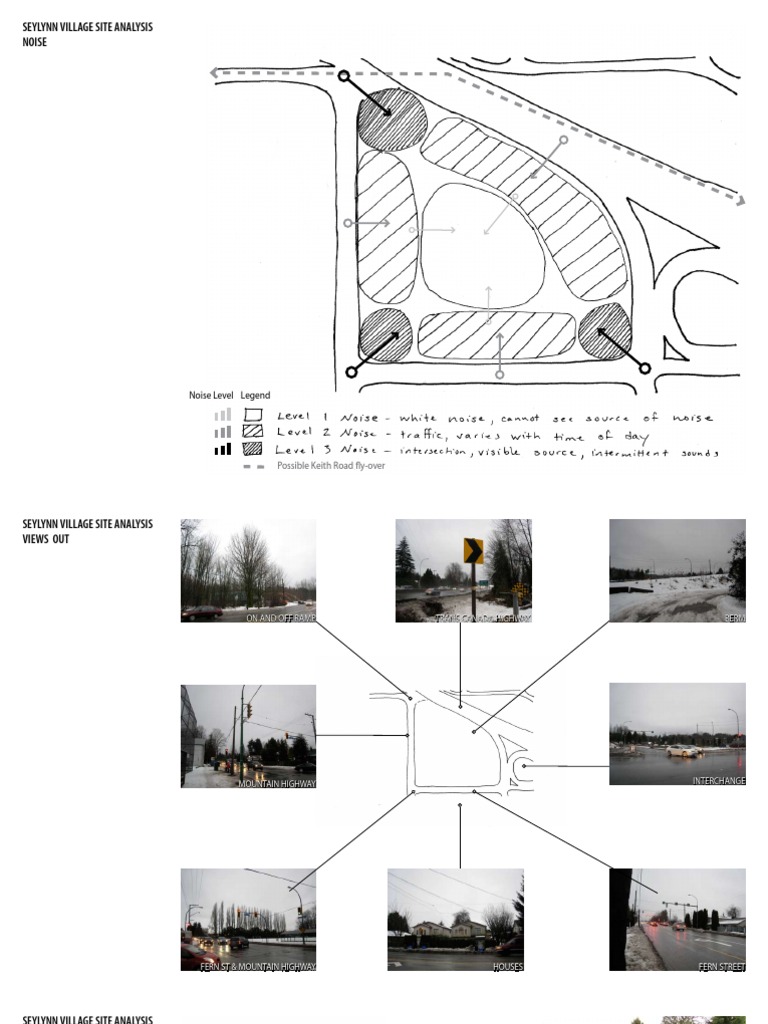 Site Analysis Sensory | PDF | Road | Road Transport