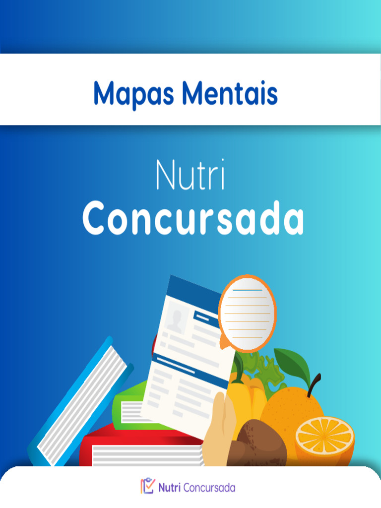 Mapas Mentais Gratuitos Nutri Concursada | PDF | Aminoácido | Fibra ...