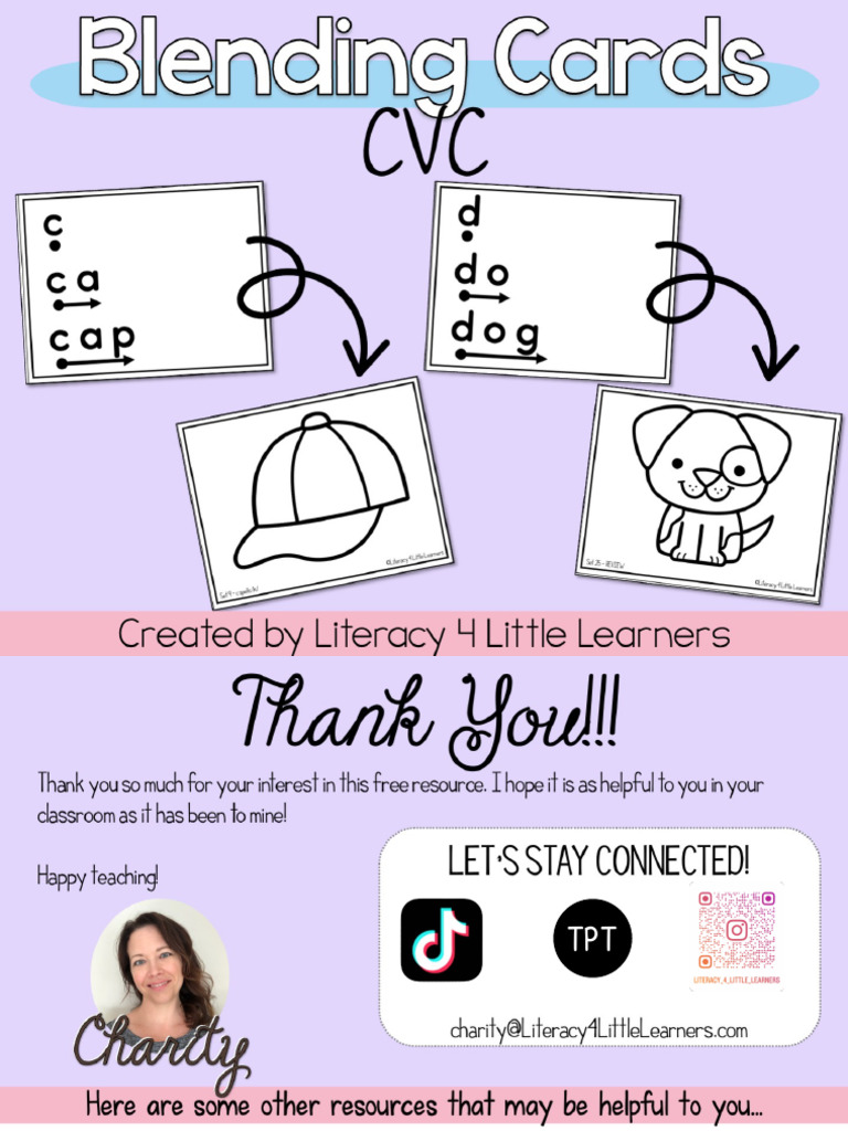 Free CVC Blending Cards | PDF