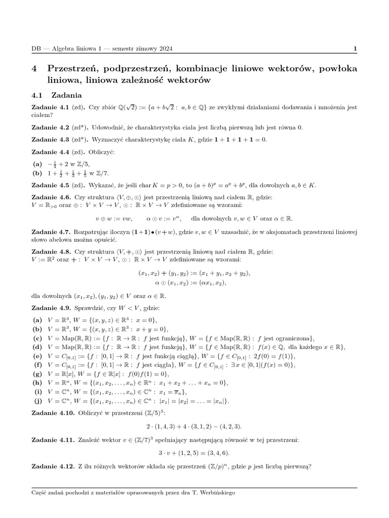 Alg Lin cz-2 | PDF