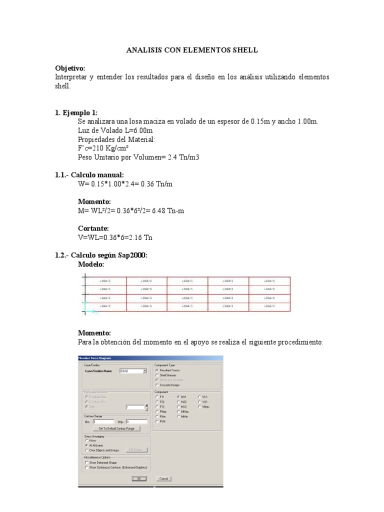 Analisis Con Elementos Shell | PDF | Métodos y materiales de enseñanza ...