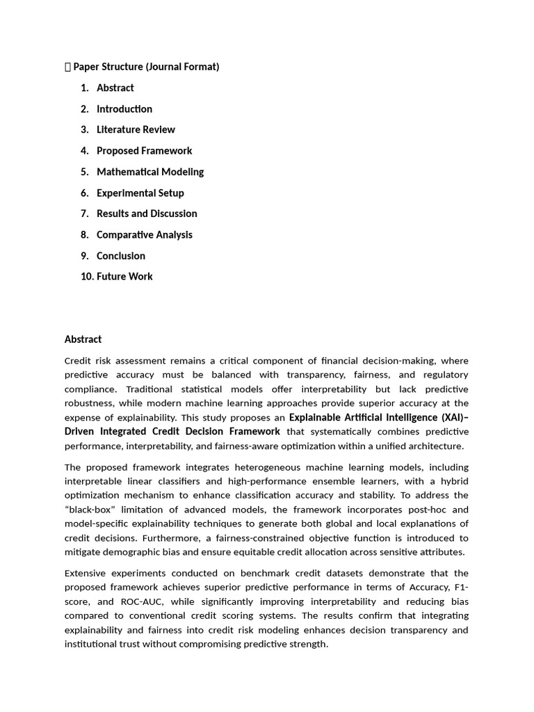 Draft Paper 20-02-26 | PDF | Machine Learning | Artificial Intelligence