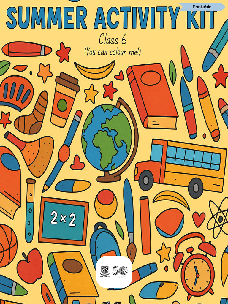 Comic Book - Summer Activity Kit | PDF | Writing