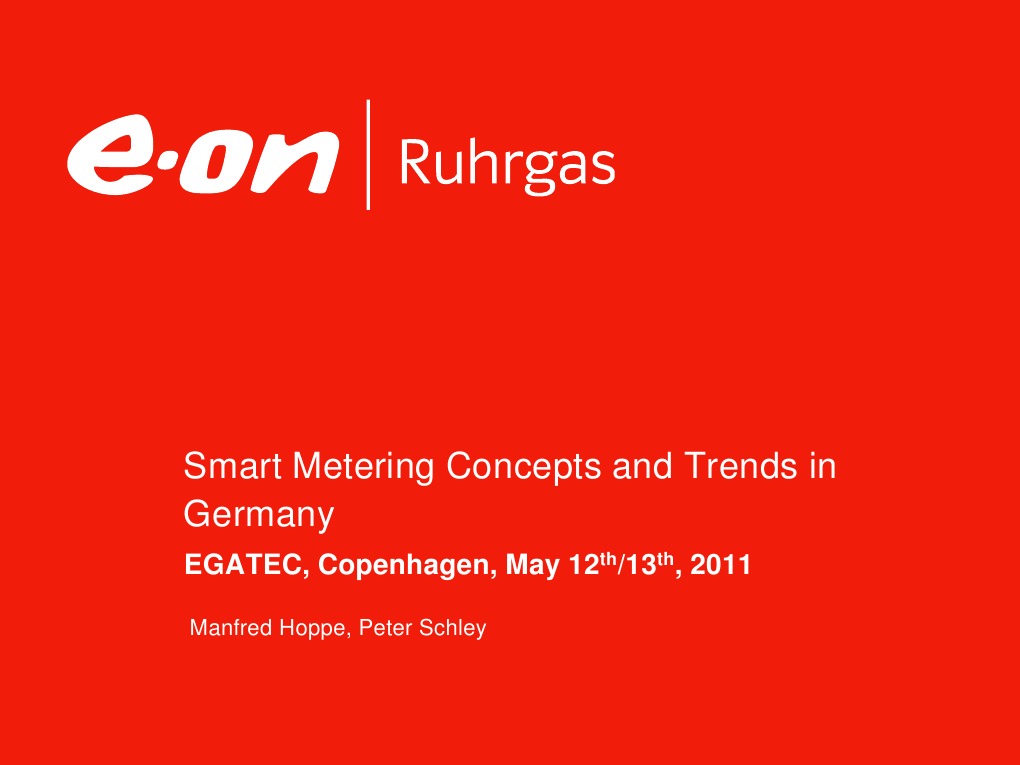 Smart Gas Metering Concept | PDF | Smart Grid | Electrical Grid