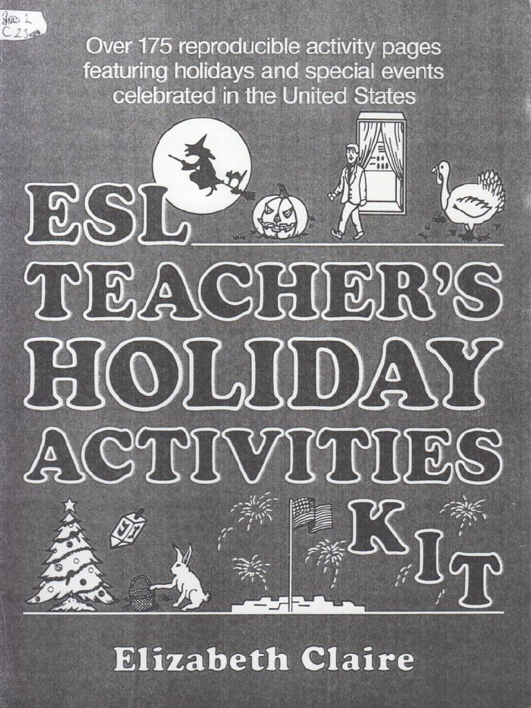 ESL Teacher's Holiday Activities by Elizabeth Claire | PDF