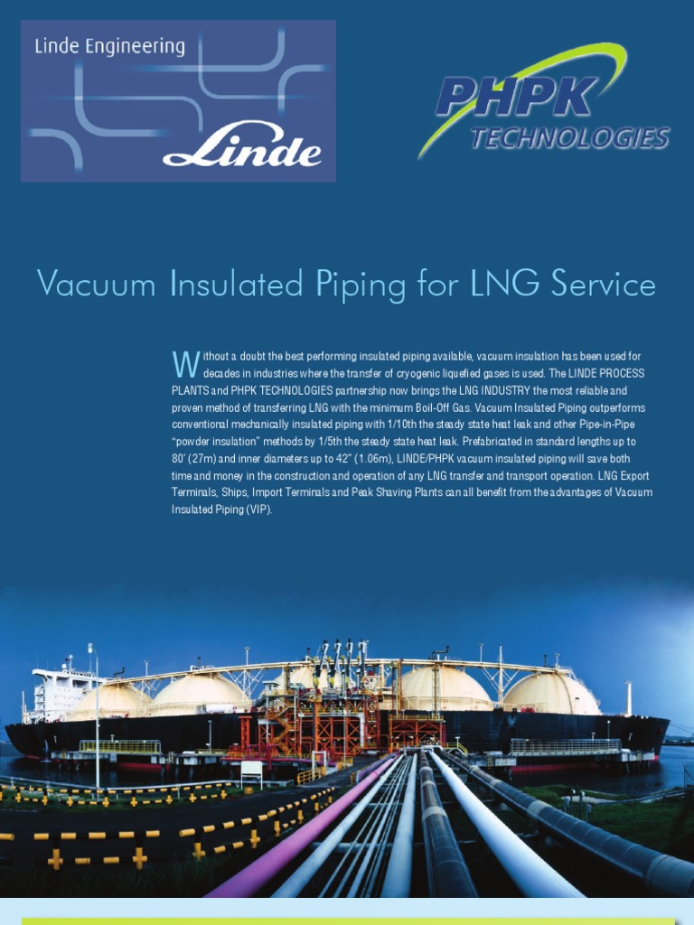 Linde LNG Pipeline | PDF | Liquefied Natural Gas | Cryogenics