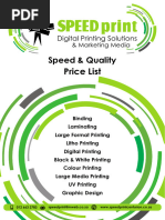 PostNet Northgate Price List | PDF | Stationery