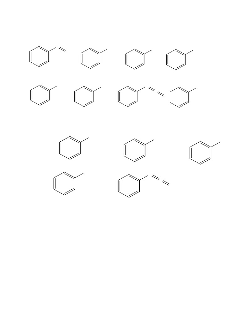 Some Benzene Derivatives Nomenclature | PDF | Chemical Reactions ...