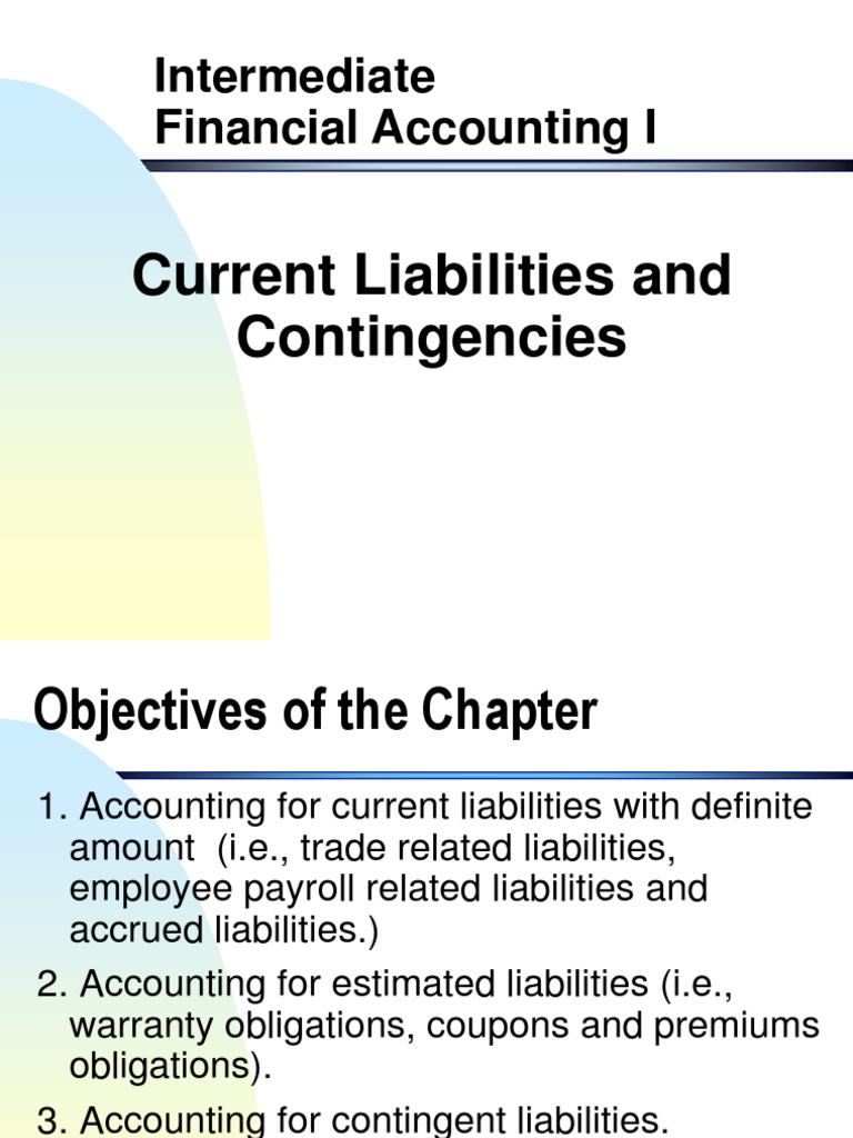 13 Current Liabilities | PDF | Federal Insurance Contributions Act Tax ...