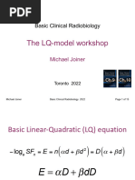 EQD2 Calculation in Radiotherapy | PDF | Absorbed Dose | Radiation Therapy