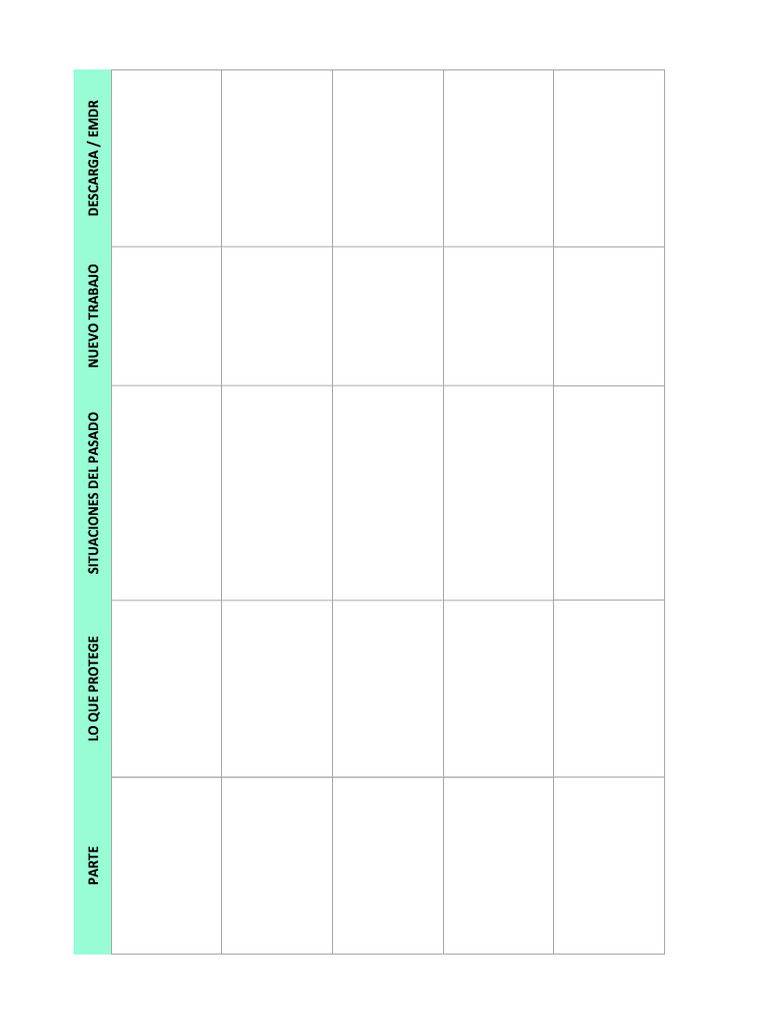 Tabla Descomponer Partes | PDF