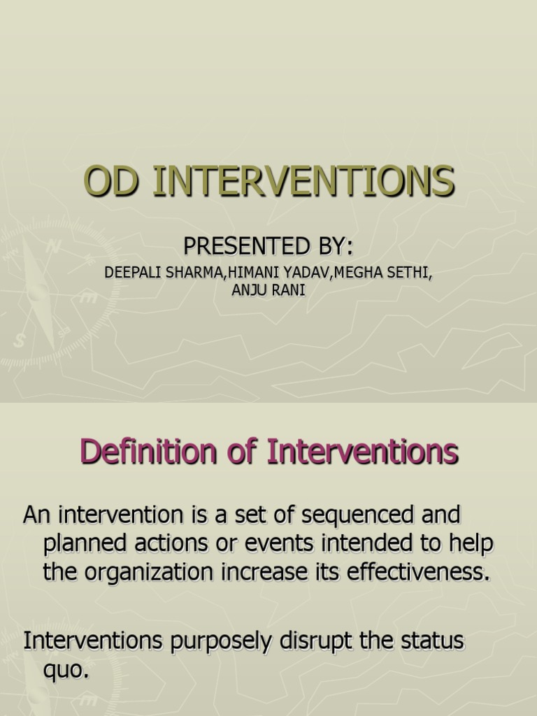 Od Interventions | PDF