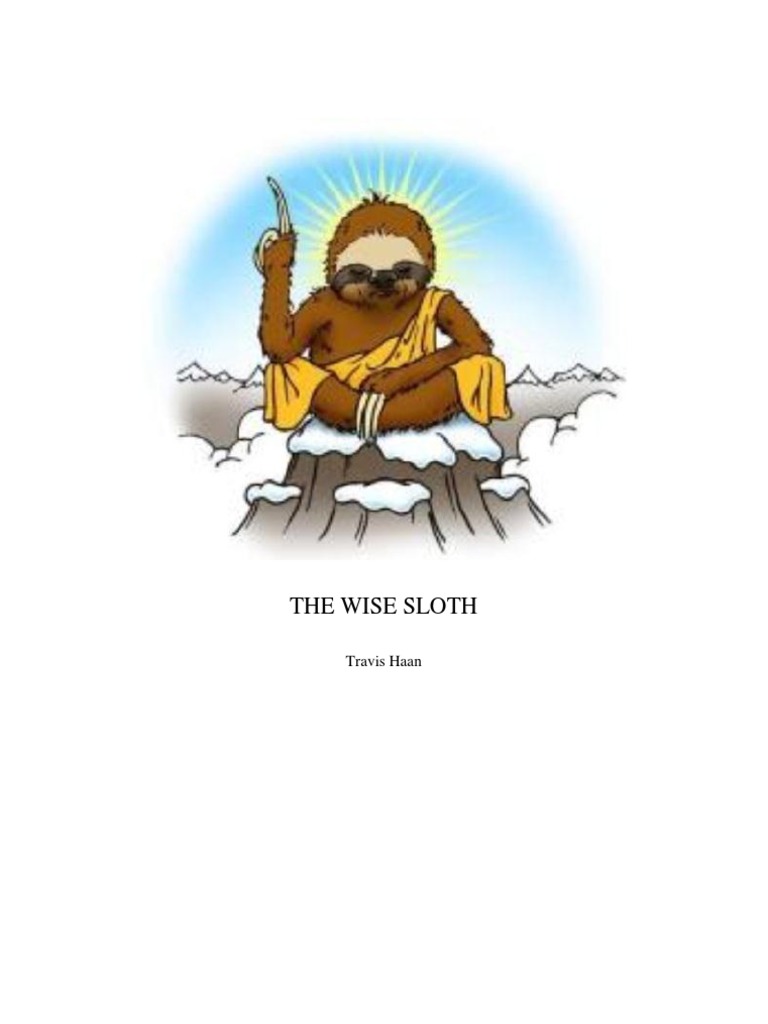Wise Sloth PDF | PDF | Alphabet | Insanity