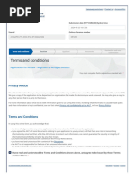 Form 1022: Change of Circumstances | PDF | Travel Visa | Identity Document