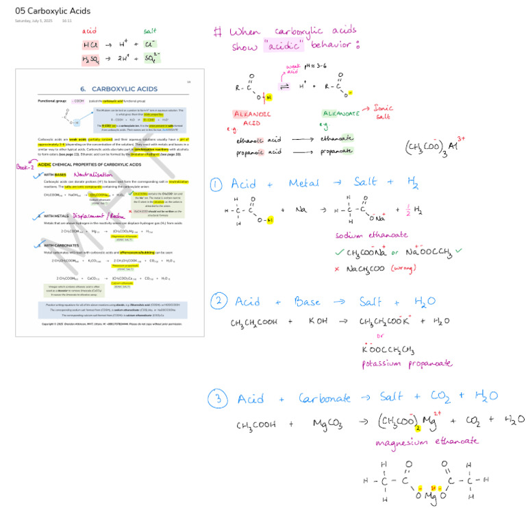 05 Carboxylic Acids | PDF