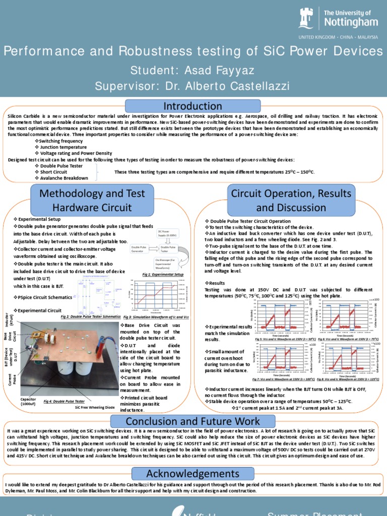 Double Pulse Test Setup | PDF | Power Electronics | Bipolar Junction ...