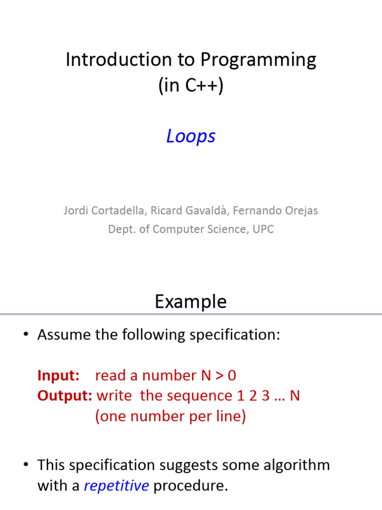 T03.Loops | PDF | Applied Mathematics | Computer Programming