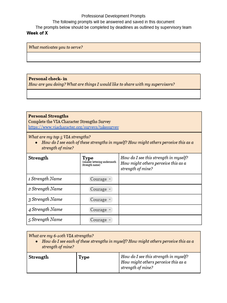 Professional Development Prompts | PDF | Conflict Resolution | Psychology