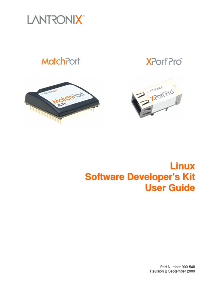 Lantronix XPort-Pro Linux UG | PDF | Booting | File System