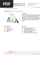 VPC and LPC Fiber Patch Cords Overview | PDF | Information And ...