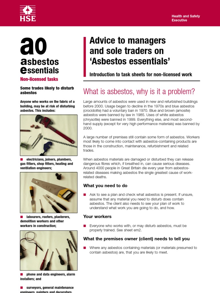 a0[1] Asbestos Essentials | Asbestos | Personal Protective Equipment