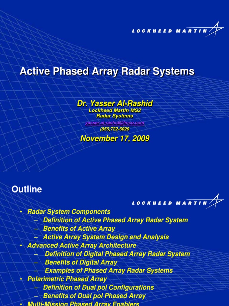 Aesa vs Pesa | Antenna (Radio) | Analog To Digital Converter