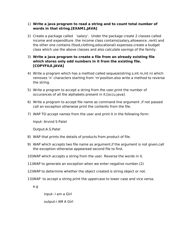 Unix Practical Questions Pdf String Computer Science Parameter Computer Programming 