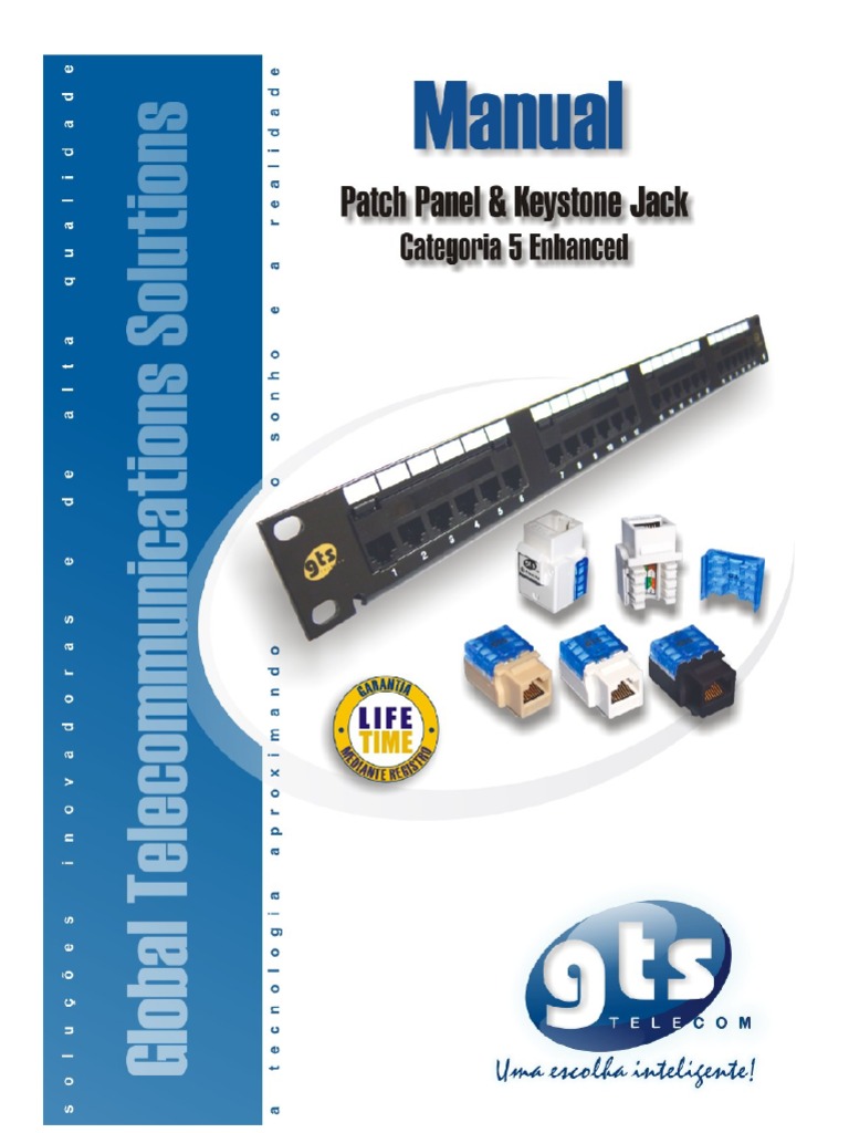 Instalação de Patch Panel | PDF | Computação e Tecnologia da Informação ...