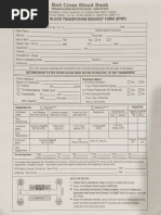 Blood Requisition Form Template | PDF