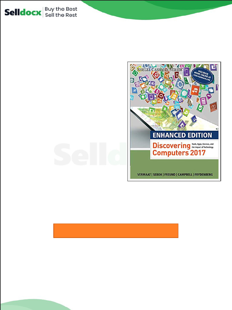 Solution Manual for Enhanced Discovering Computers 2017 1st Edition by ...