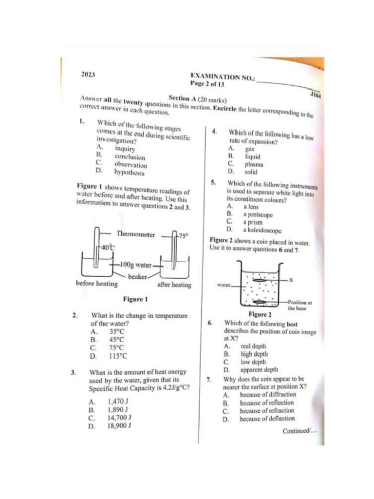 2023 Jce Physics Maneb Clean Editable | PDF