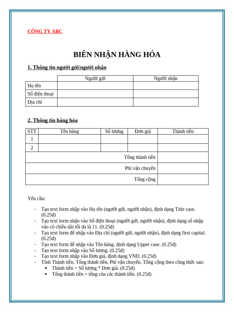 BT Form 11 | PDF
