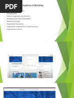 Creating Supervisory Organizations in Workday | PDF