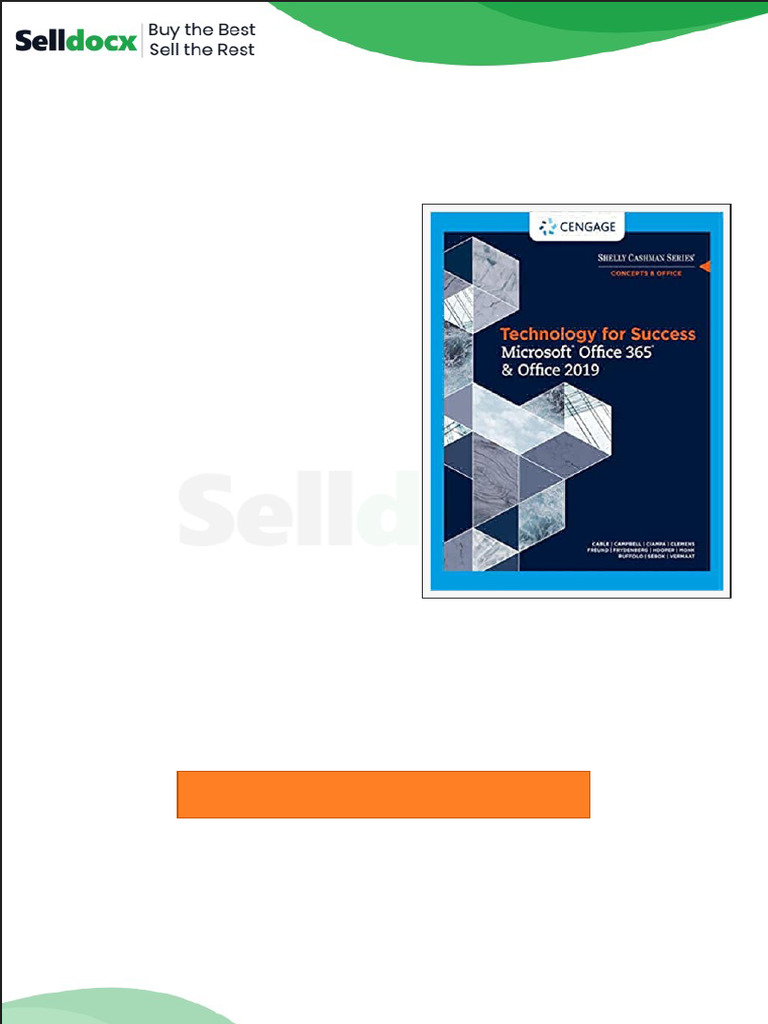 Test Bank for Technology for Success and Shelly Cashman Series ...