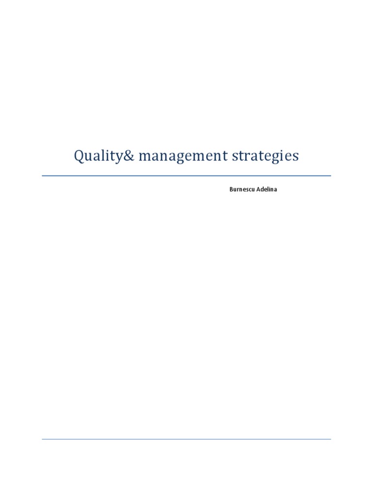 Quality | PDF | Pepsi Co | Quality Management