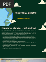 Characteristics of Equatorial Climate | PDF