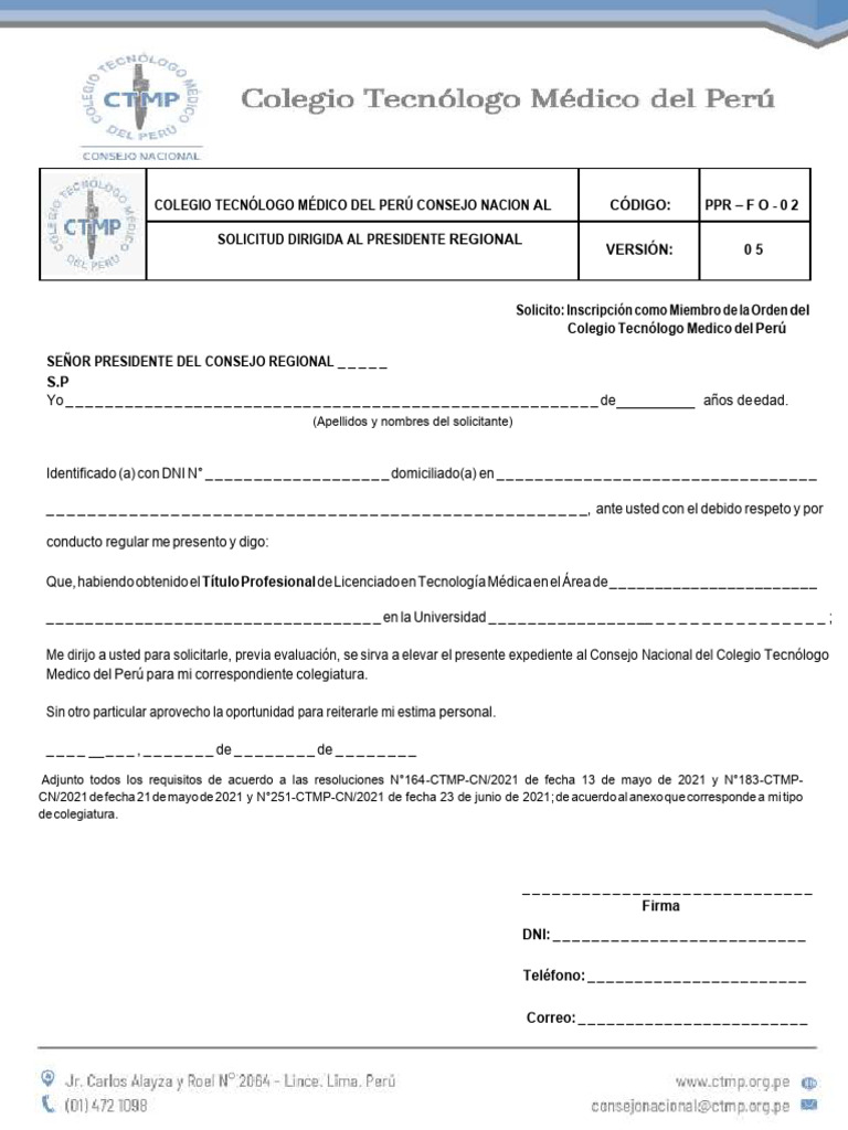 3. Formato Unido Colegiatura Presencial 2021 | PDF | Documento de identidad