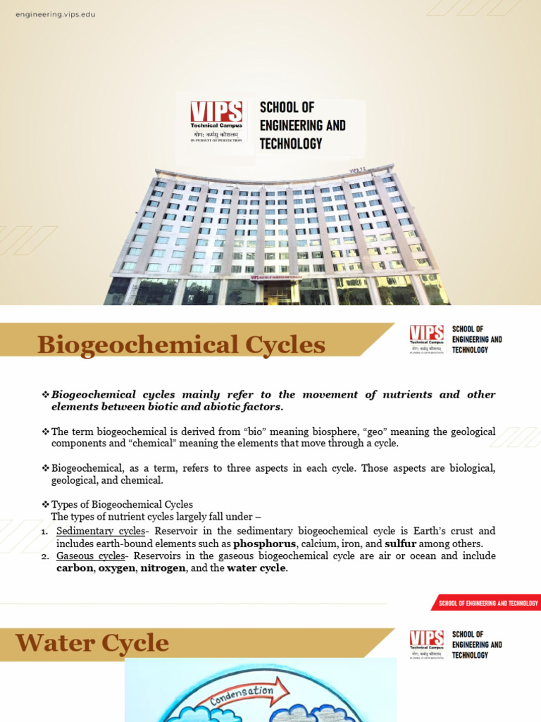 Unit1 10.2 Biogeochemical Cycles | PDF | Sulfur | Water Cycle