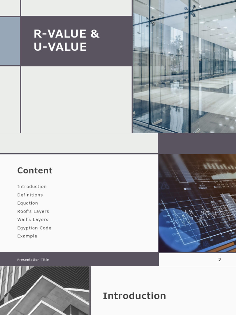 R Value U Value | PDF | Roof | Building Insulation