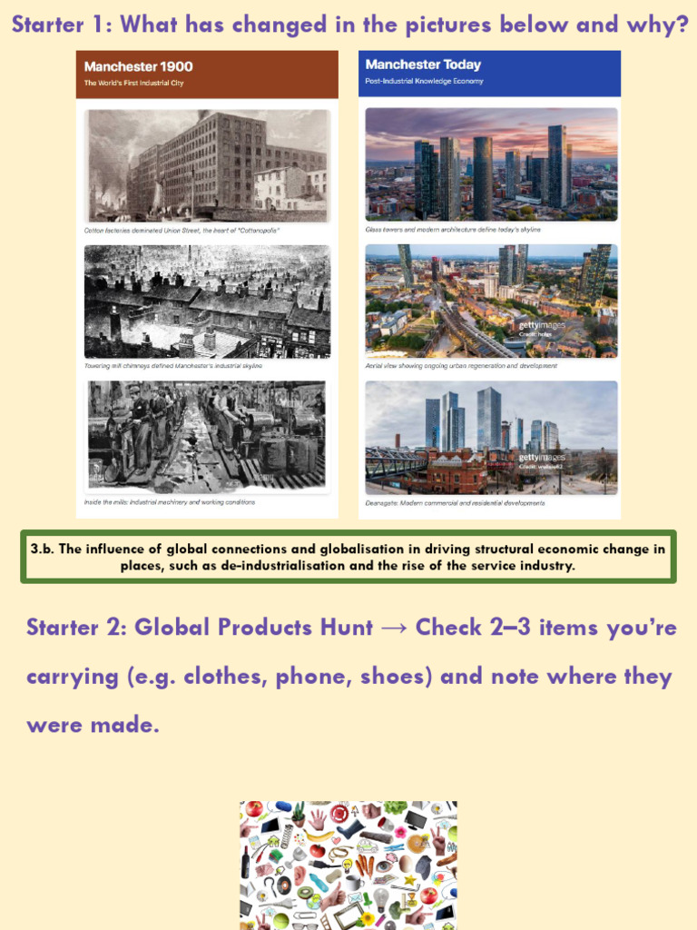 3.b. Globalisation and Economic Change | PDF | Globalization | Economics