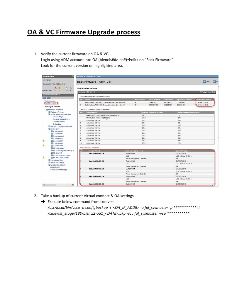 OA VC Firmware Upgrade | PDF | Computer Networking | Computer Engineering