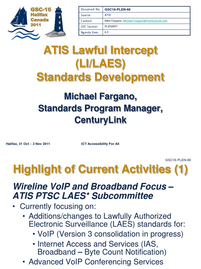 Atis 2011 | PDF | Standards Organization | Itu T