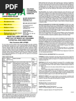 DF Delegate Insecticide Label English | PDF | Pest Control | Onion
