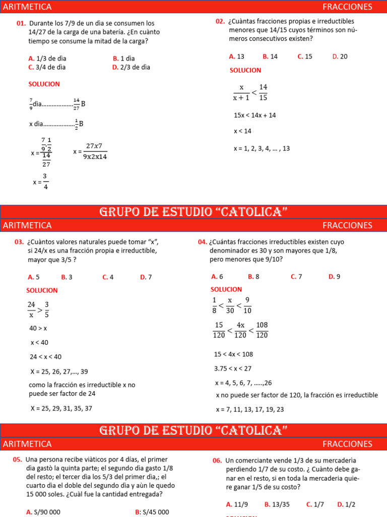 Fracciones-1 | PDF
