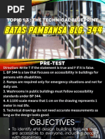 Revised BP 344 Accessibility Guidelines | PDF | Stairs | Accessibility