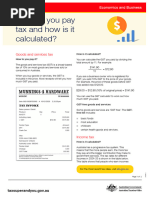 Monthly PAYG Tax Table 2024 | PDF | Microeconomics | Taxation
