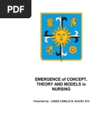 EVELYN-ADAM Overview | PDF | Nursing | Theory