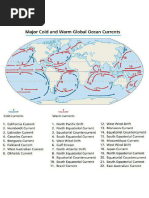 Major Straits of the World Map | PDF | Earth Sciences | Geography